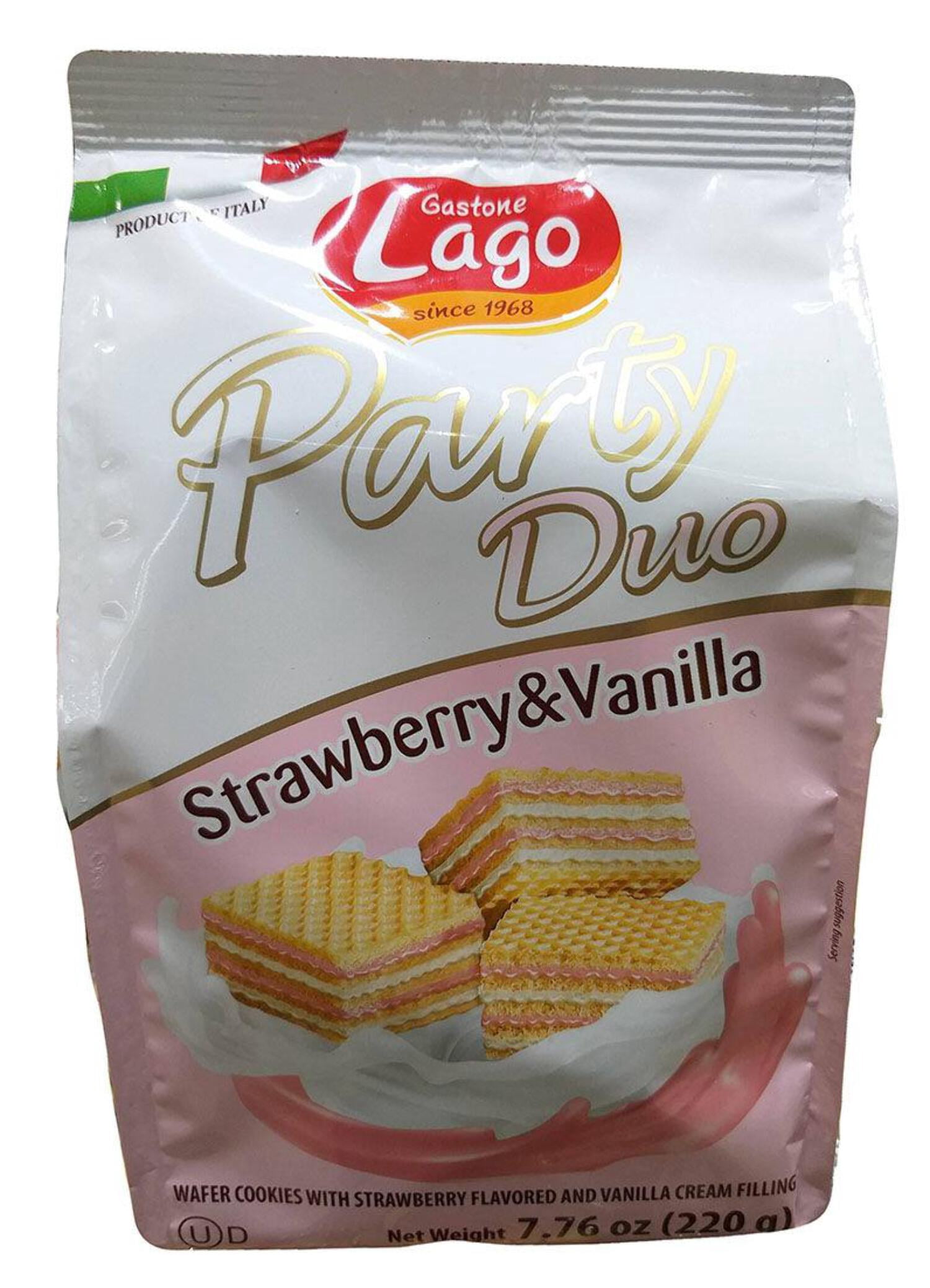 Gastone Lago - Party Duo (Strawberry and Vanilla), 7.76 Ounces, (Pack ...