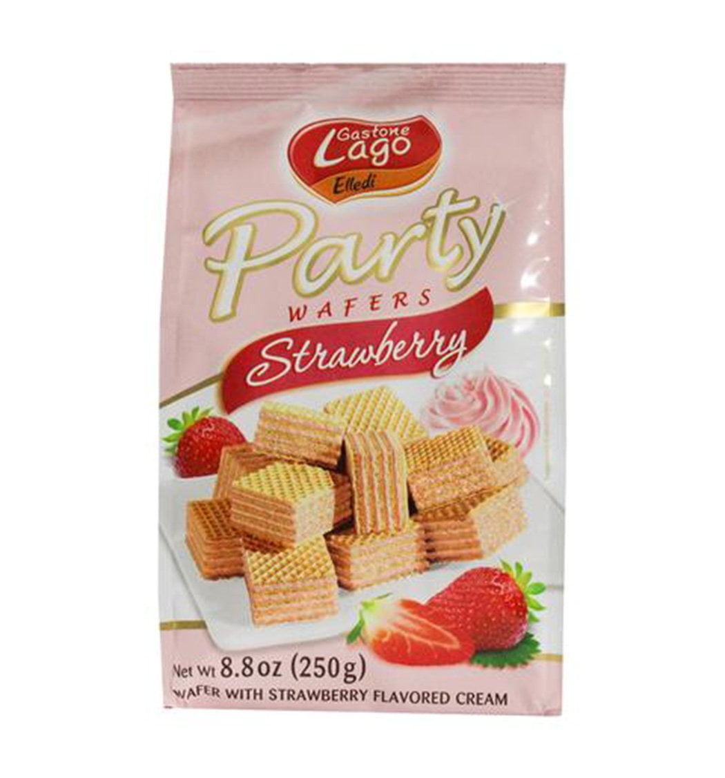 Gastone Lago Party SCH4 Wafers Cookies With Strawberry Cream Filling 8. ...