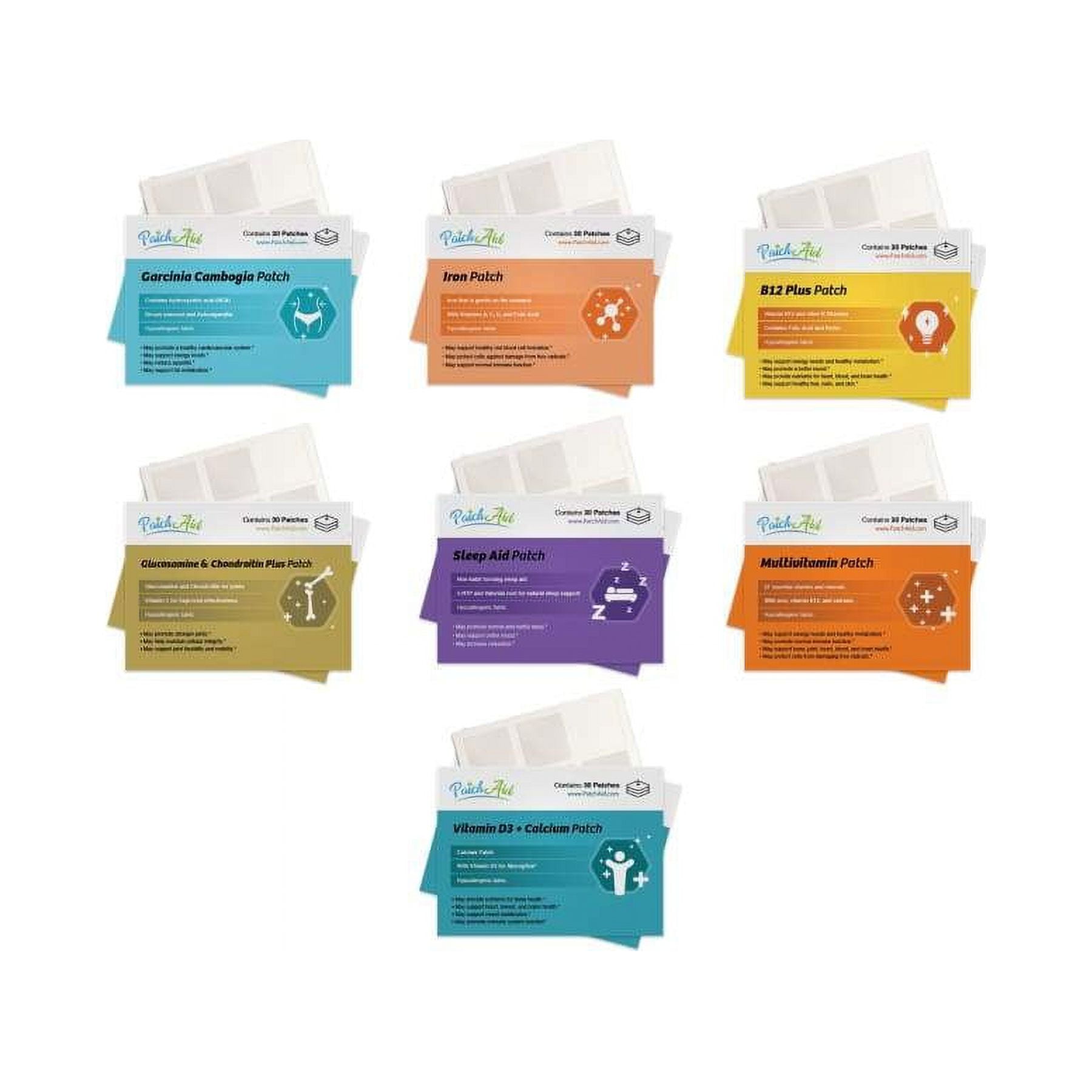 Gastric Band Active Lifestyle Vitamin Patch Pack by PatchAid - Walmart.com