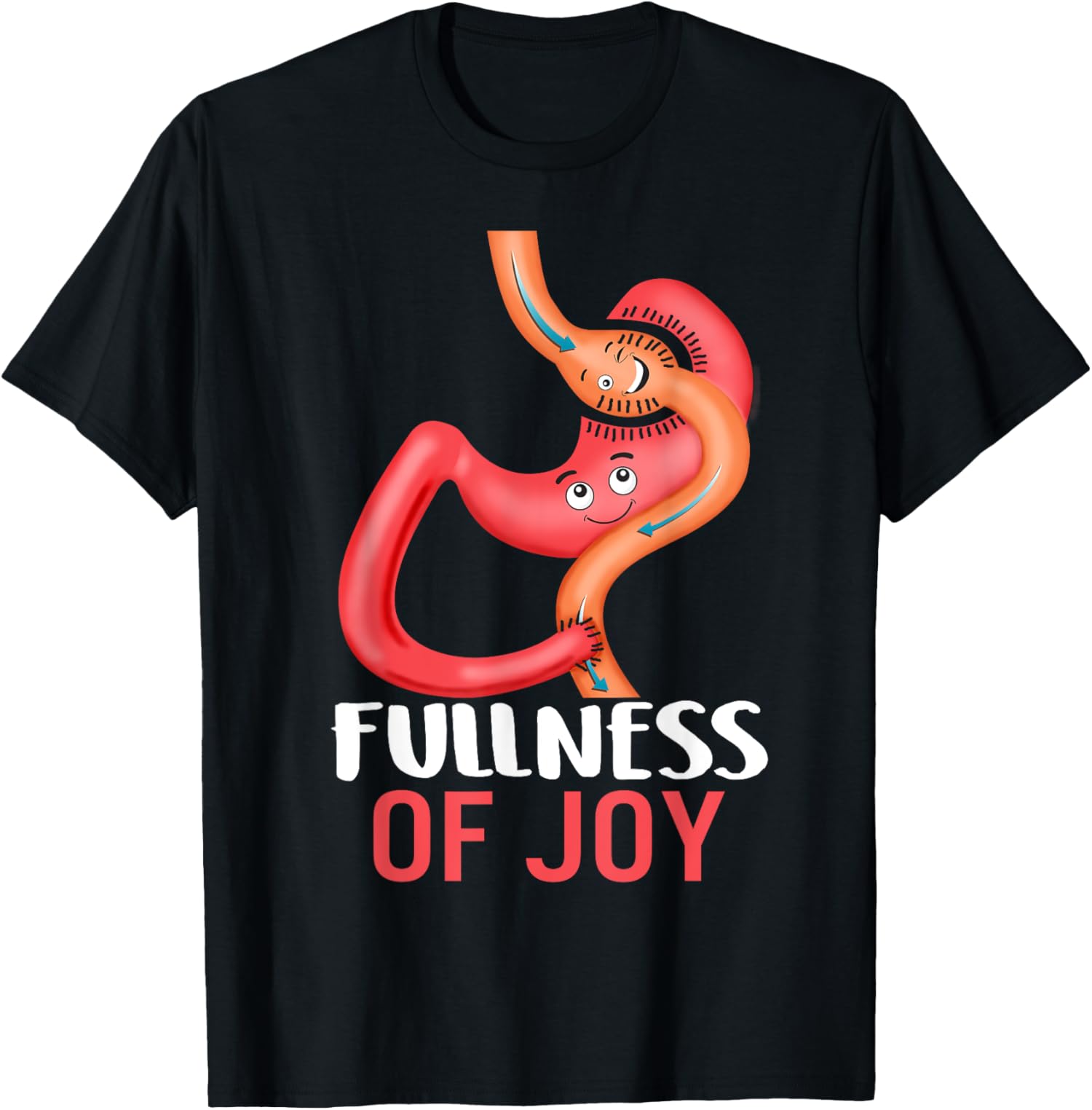 Gastric Bypass Surgery Stomach Fullness Bariatric Surgery T-Shirt ...