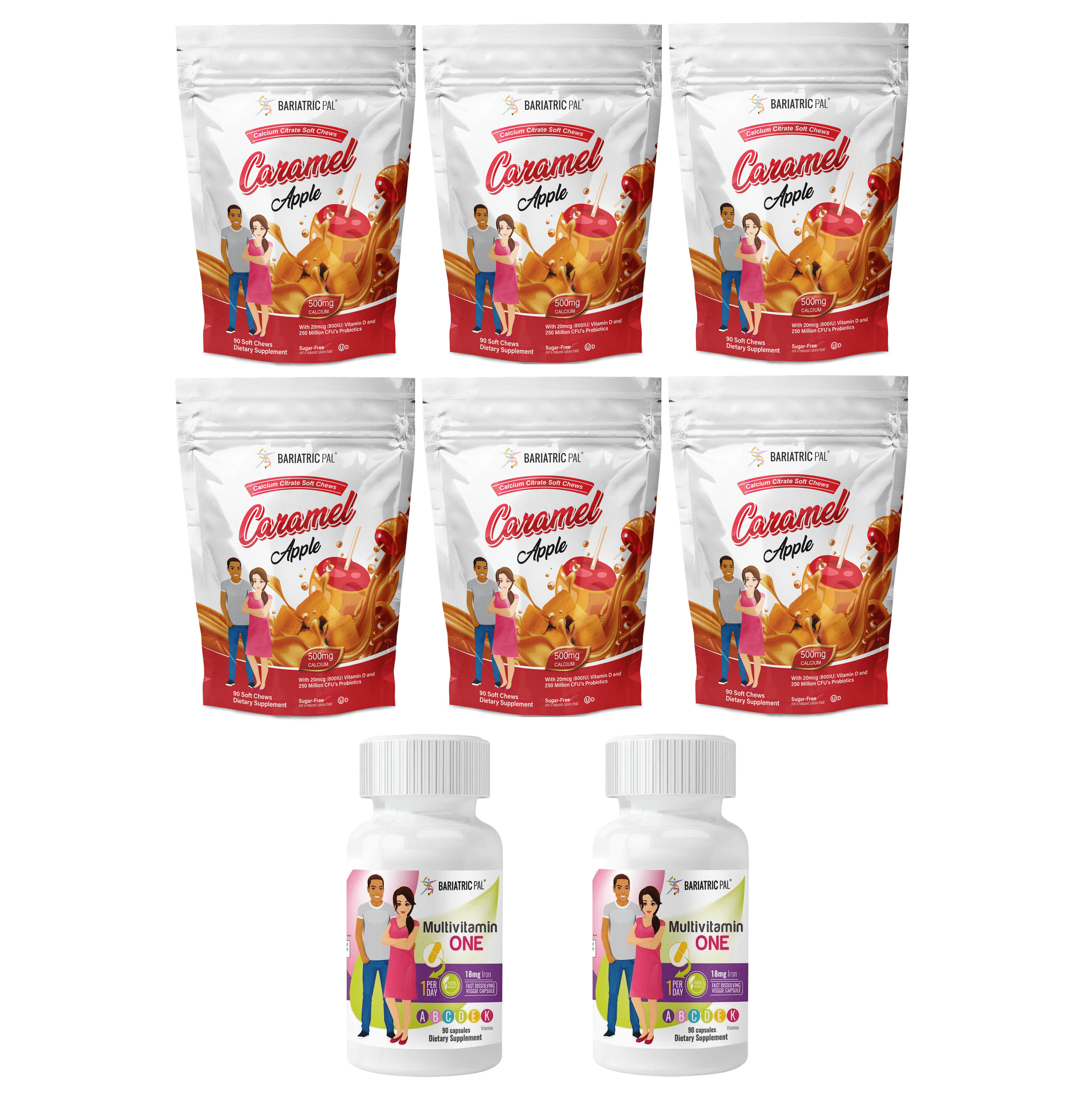 Gastric Sleeve Complete Vitamin Pack - Capsules Size: 6-Month Supply ...