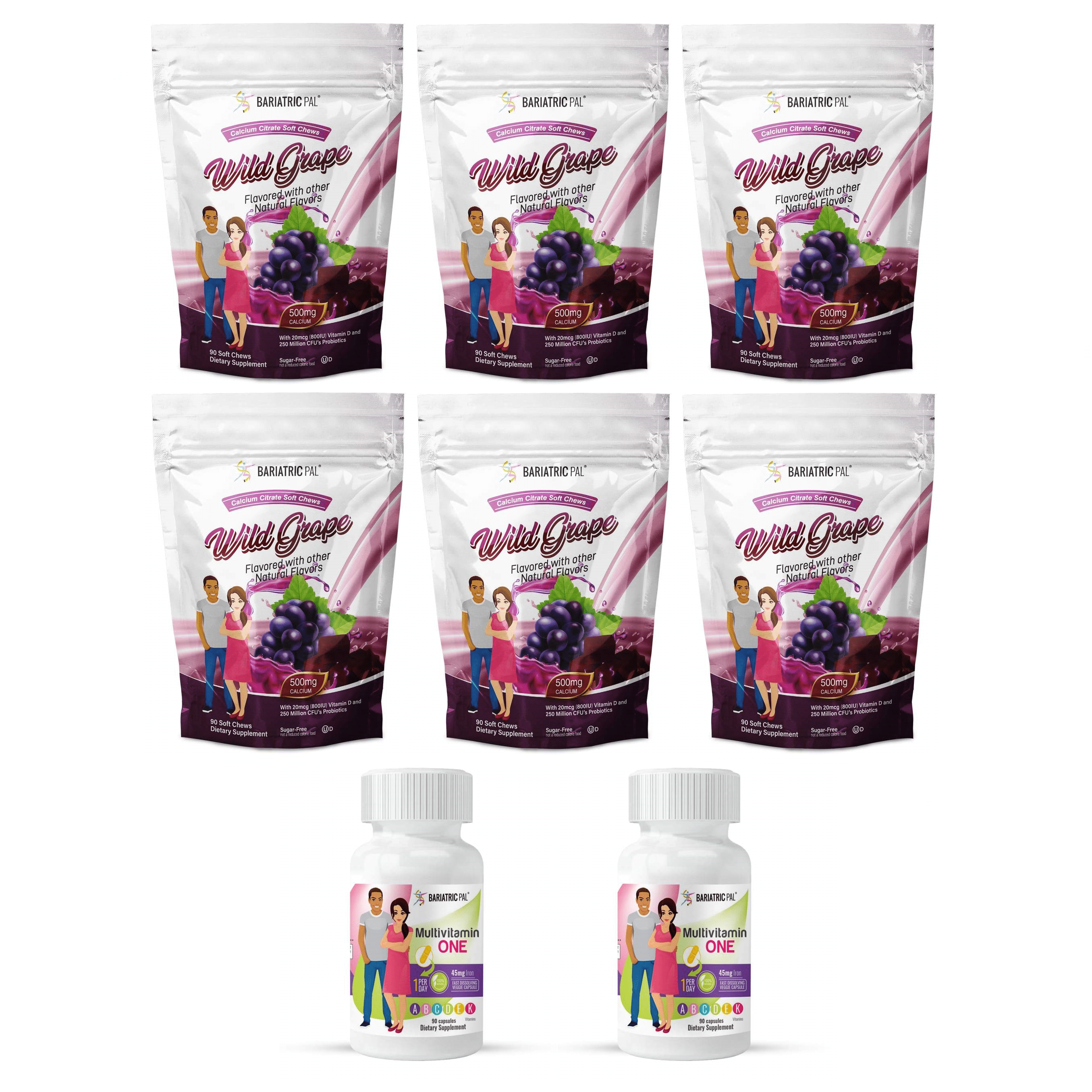 Gastric Sleeve Complete Vitamin Pack - Capsules Size: 6-Month Supply ...