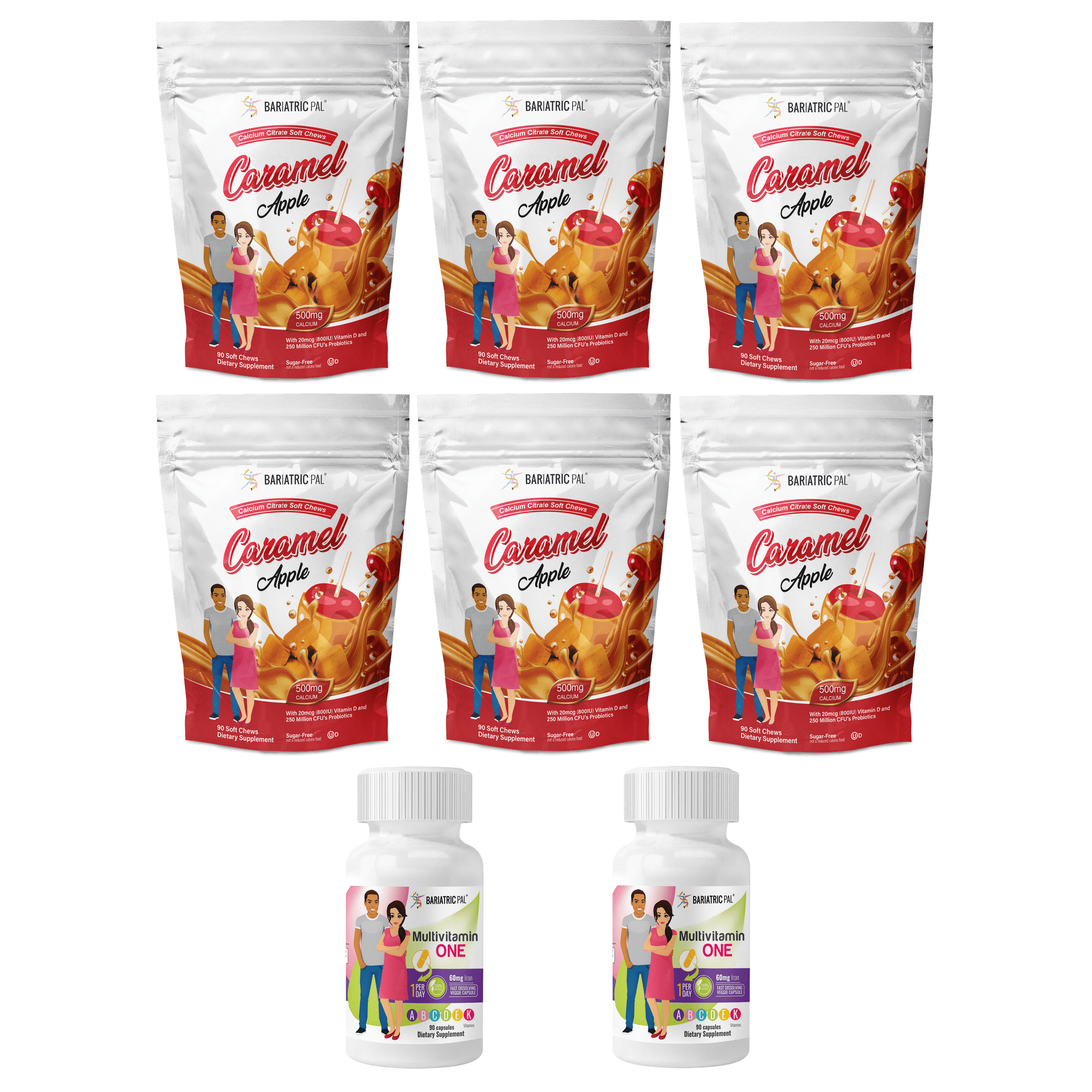 Gastric Sleeve Complete Vitamin Pack - Capsules Size: 6-Month Supply ...