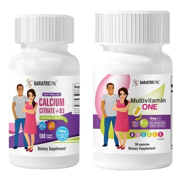 Duodenal Switch Vitamin Pack - Tablets BariatricPal Multivitamin ONE ...