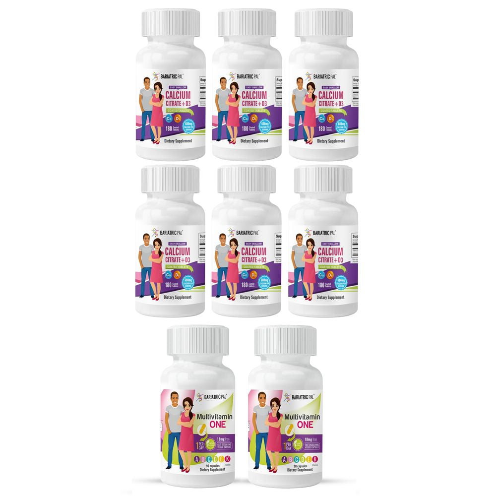 Gastric Sleeve Complete Vitamin Pack - Tablets BariatricPal ...