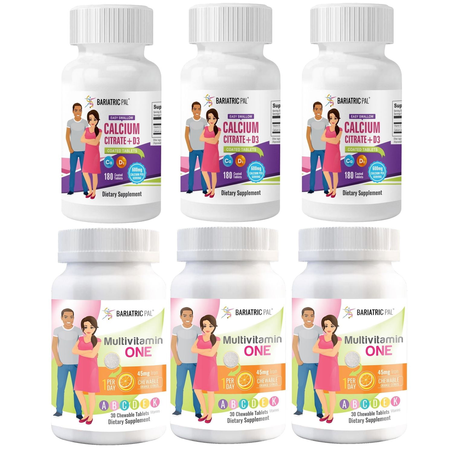 Gastric Sleeve Complete Vitamin Pack - Tablets BariatricPal ...