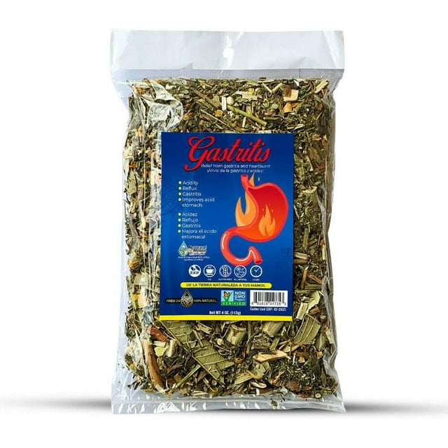 Gastritis Herbal/Tea 4 Oz-113gr. Antinflammatory Gastritis, H. Pylori ...
