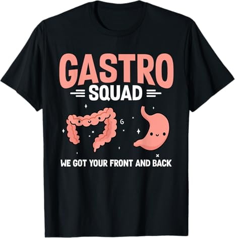 Gastroenterology Nurse Gastro Squad Endoscopy Colonoscopy T-Shirt ...