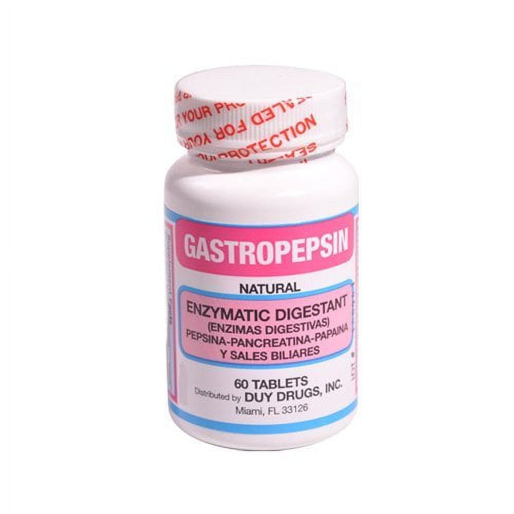 Gastropepsin Digestive Health Aid - Enzymatic Digestant Medicine, 60 ...