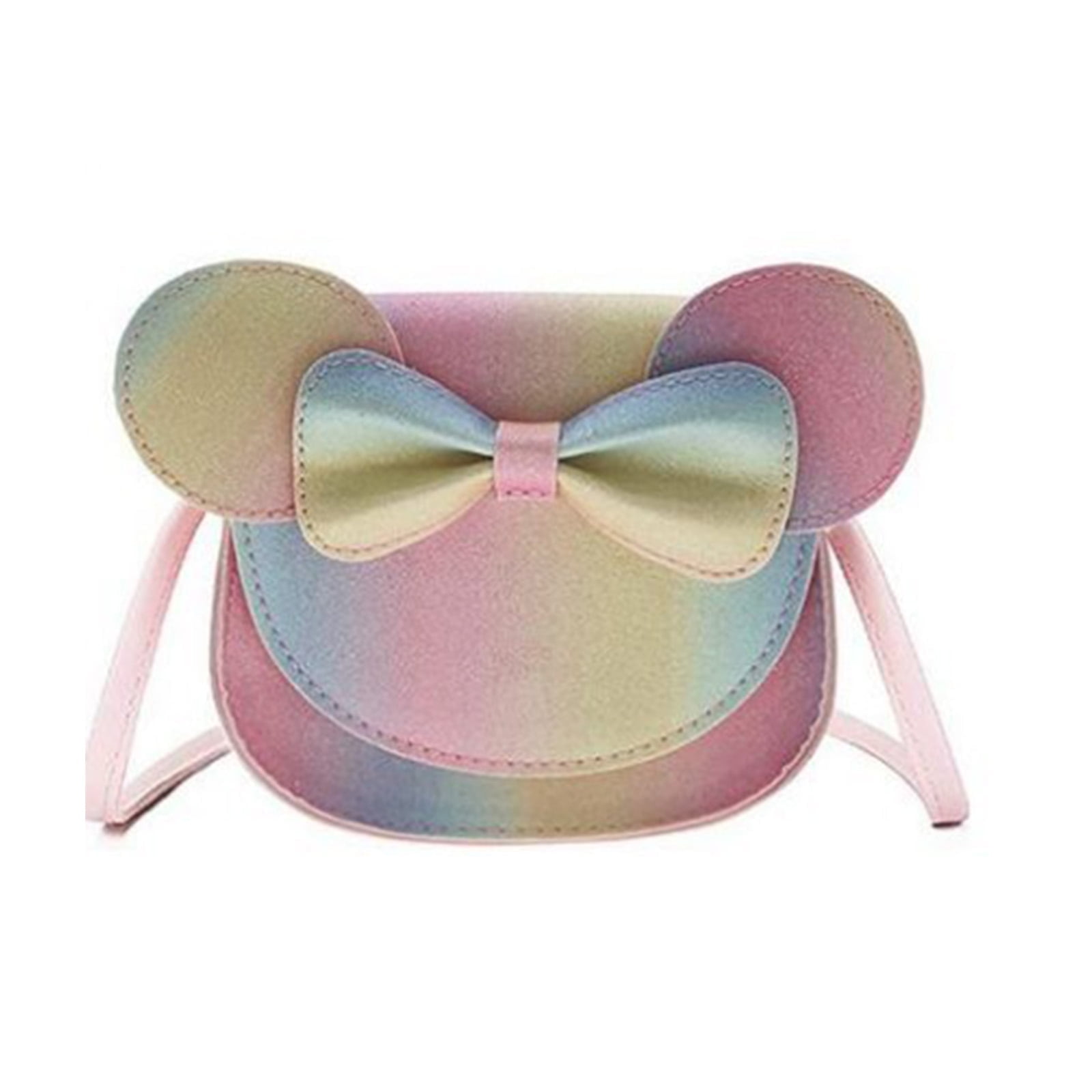 Gastropod Rainbow Kids Purse,Adorable Little Girl Purse,Rainbow Bow ...