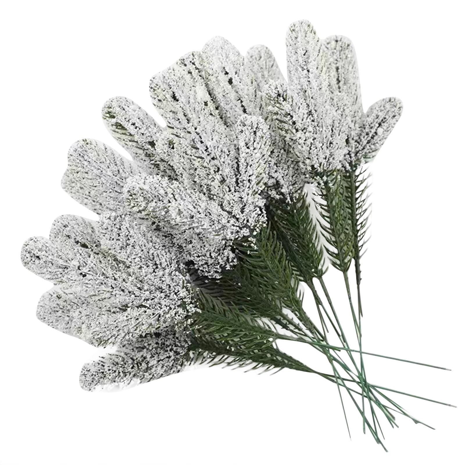 Lunuaoe Christmas Tree Artificial Needle Branch Greening Plant Tree ...