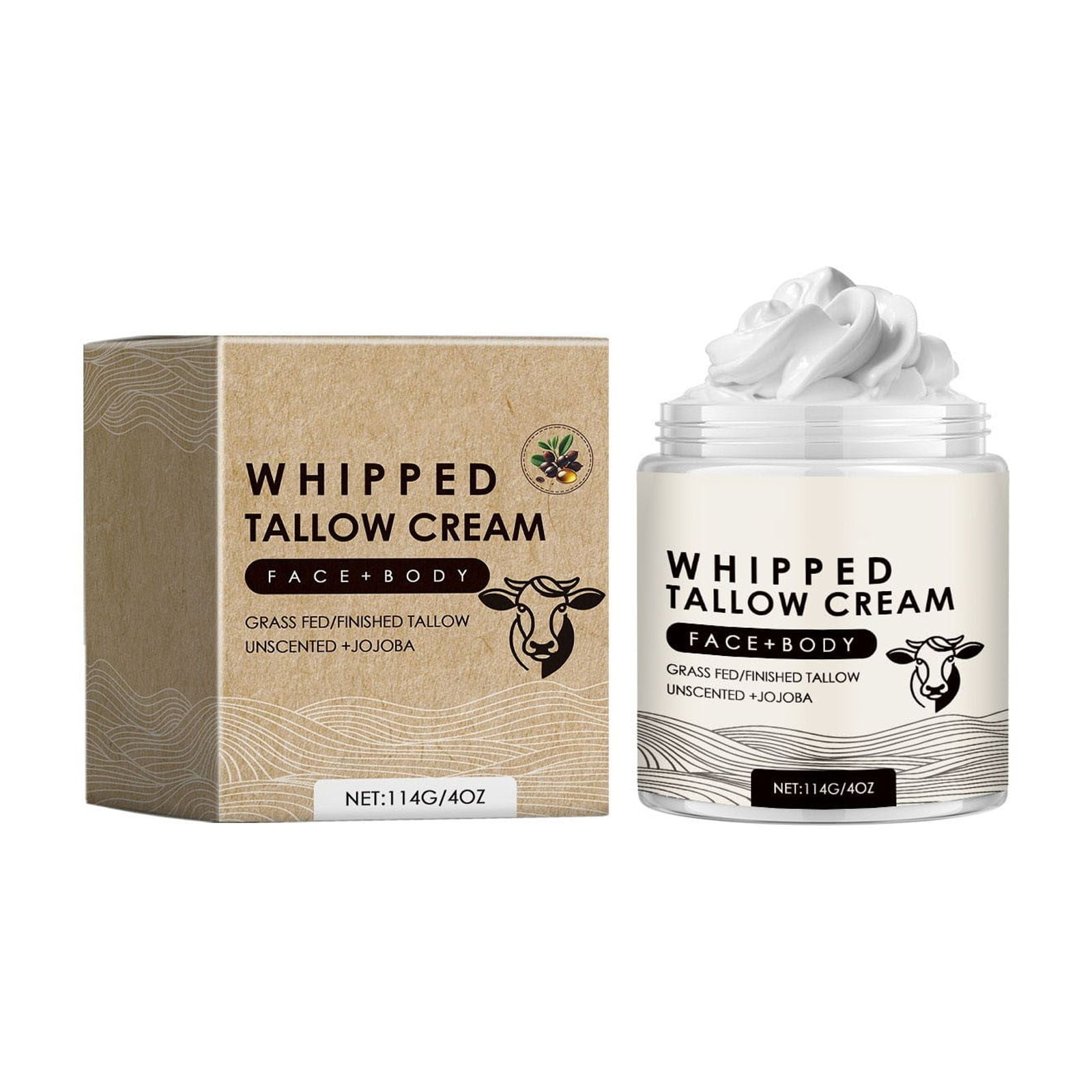 Gasue Beef Tallow for Skin: Handmade Beef Tallow for Face - Organic ...