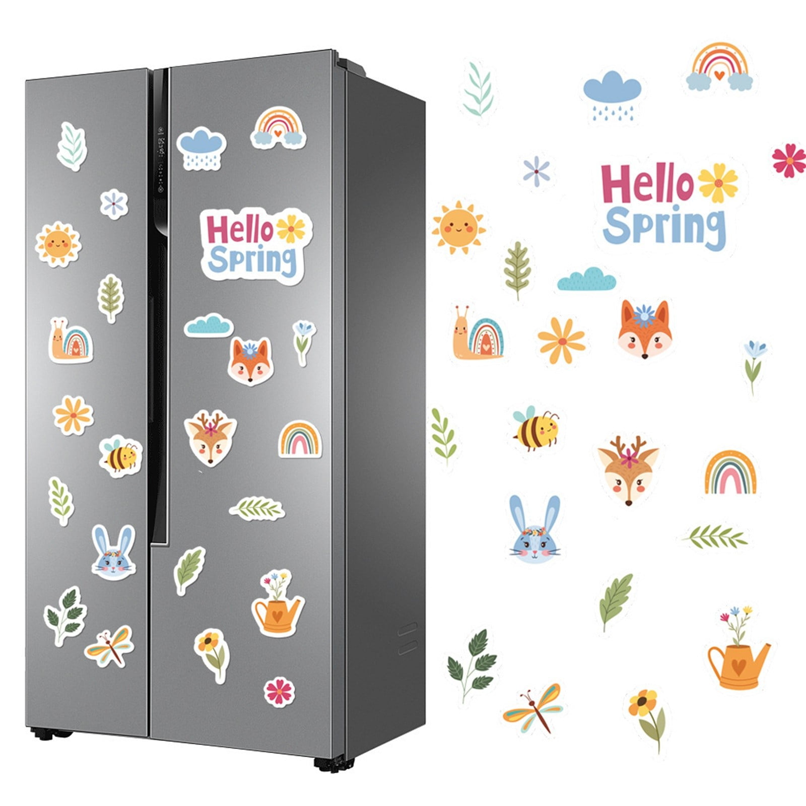 Gasue Easter Decor Easter Decoration Easter Bunny Refrigerator Magnets ...