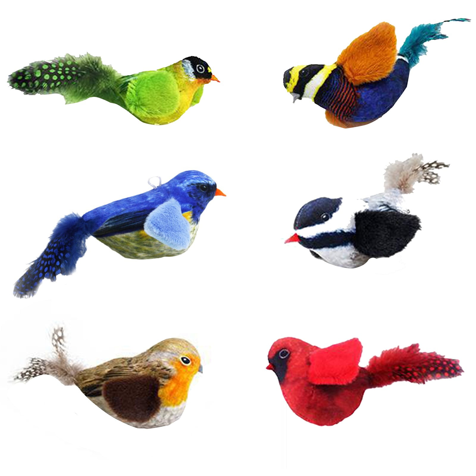 Gasue Flap Bird Cat Toy, Interactive Cat Exercise Toy With Realistic ...