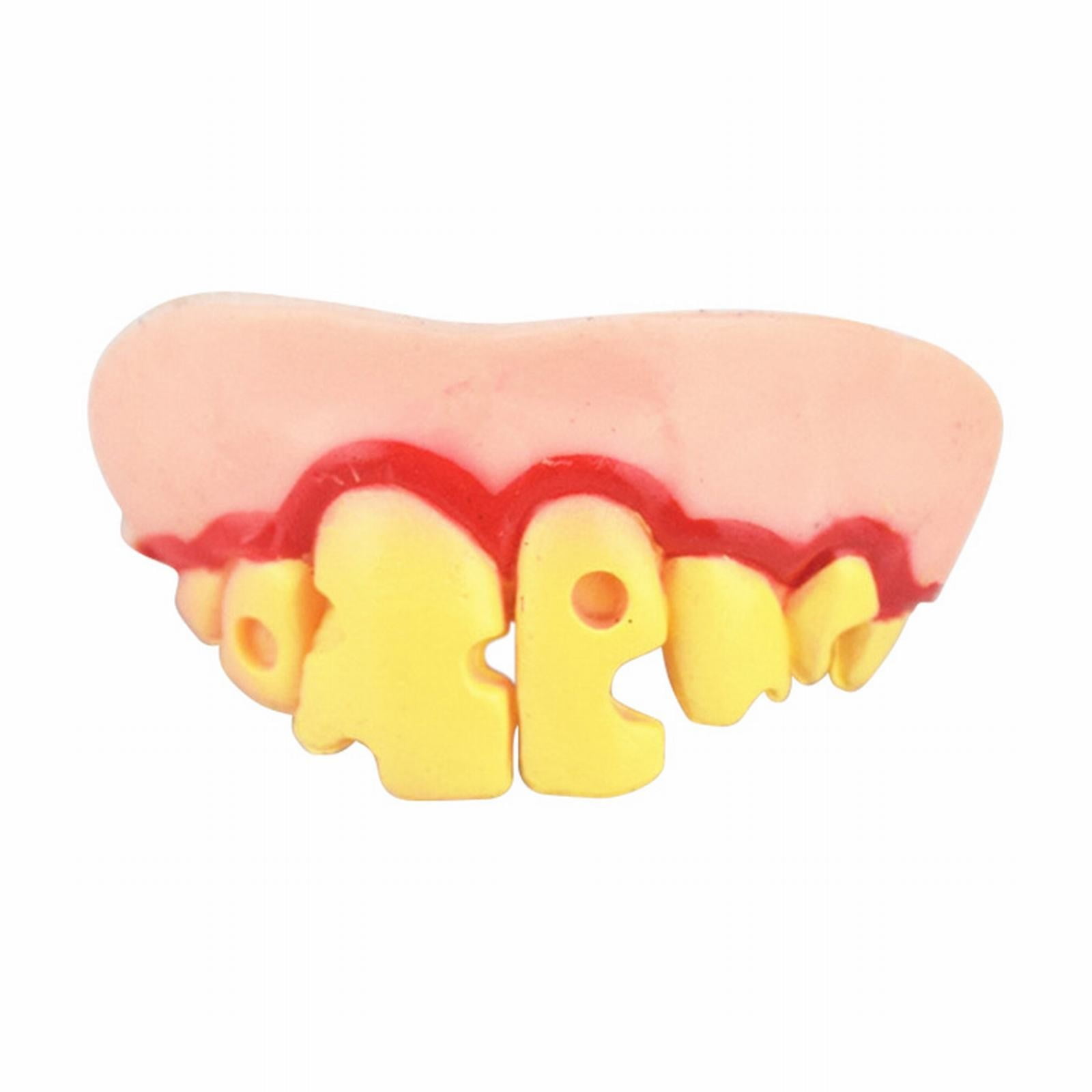 Gasue Kids Toys Tricks Disgust Ugly Toy, Denture False Rotten Teeth ...