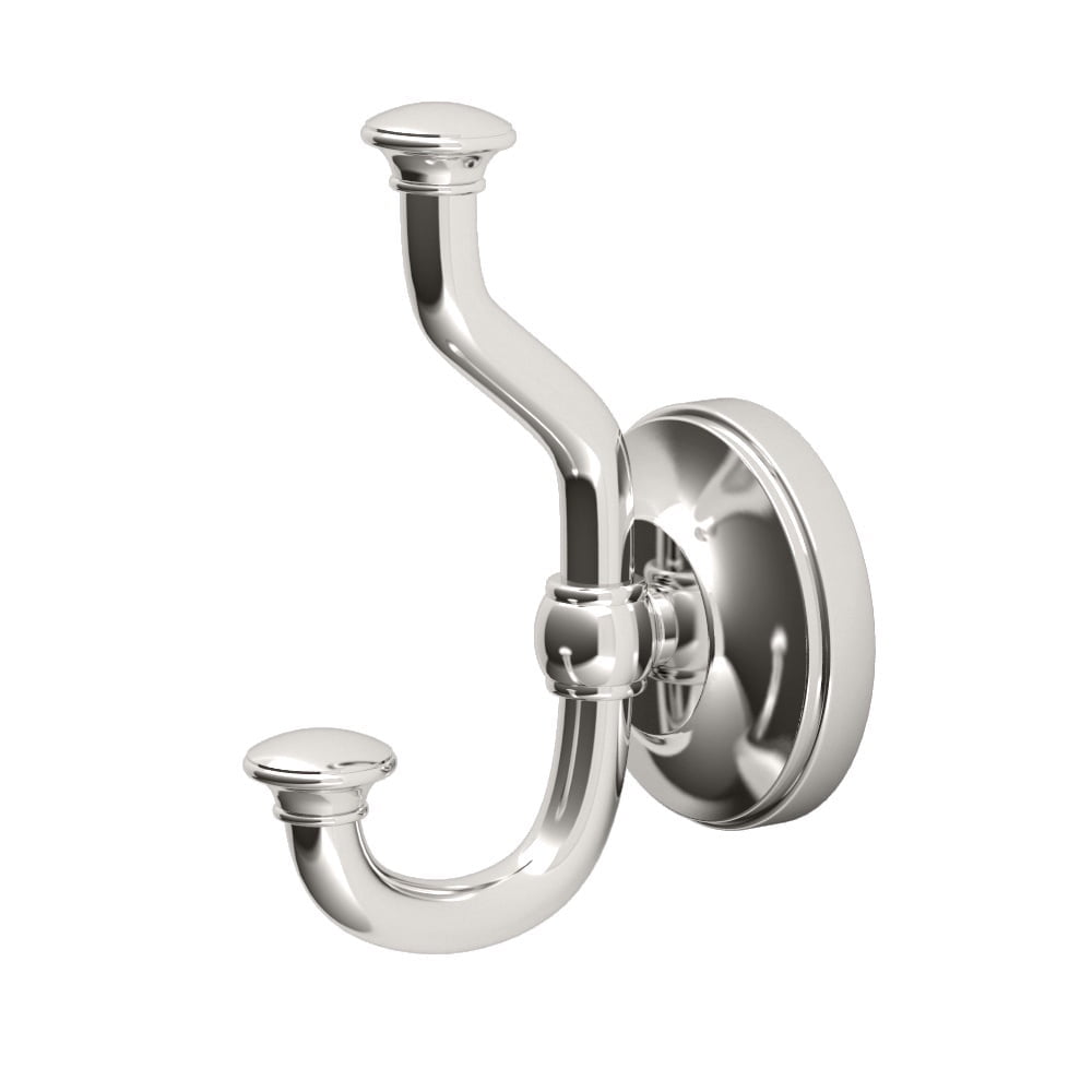 Gatco 4125 Tavern Robe Hook, Polished Nickel - Walmart.com