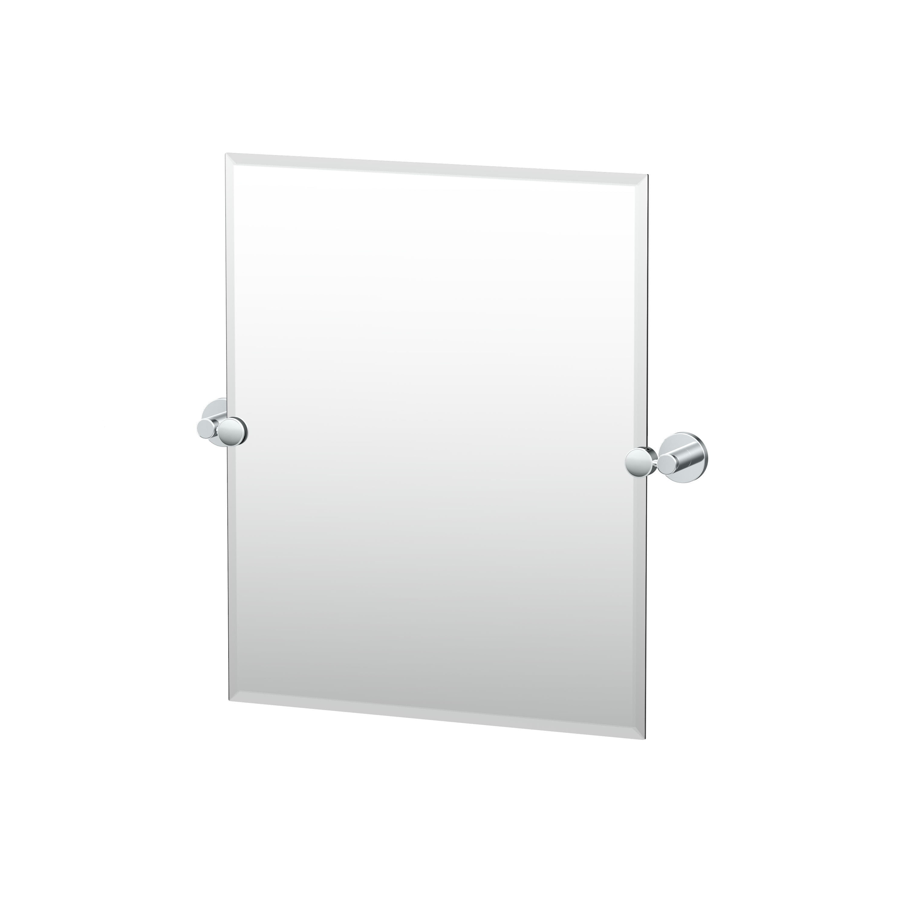 Gatco Reveal 24" Frameless Rectangle Mirror, Chrome - Walmart.com