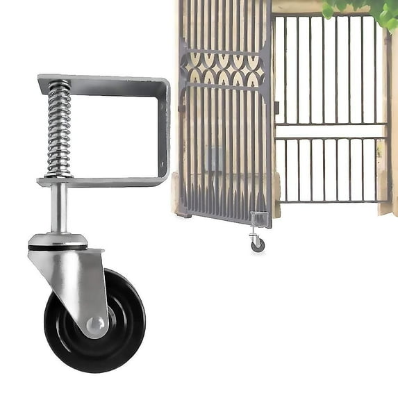 Gate Caster, 4 Inch Heavy Duty Gate Wheel Spring Loaded, Max 220lbs ...