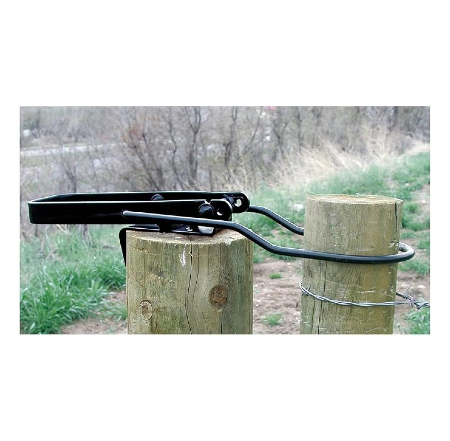 Gate Closer - Fits Up to 5" Posts, Padlock Compatible, Powder Coated ...