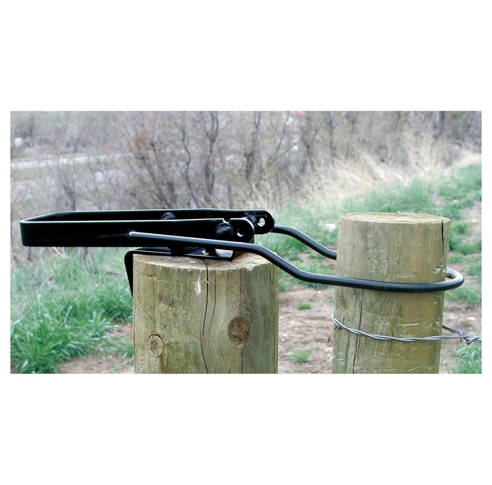 Gate Closer - Heavy Duty Self Closing Gate Latch for 5" Posts, Padlock ...