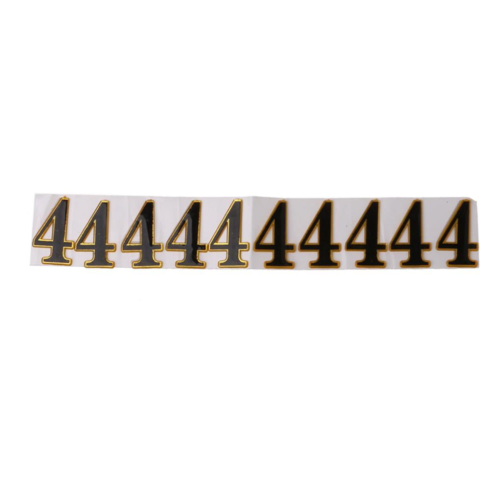 Gate Digits Acrylic Number Numer Door House Drawer Sign Plating Hotel ...