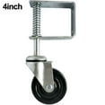 Gate Door Wheel Heavy Duty Rubber Mute Spring Wheel 60Kg Load Capacity ...