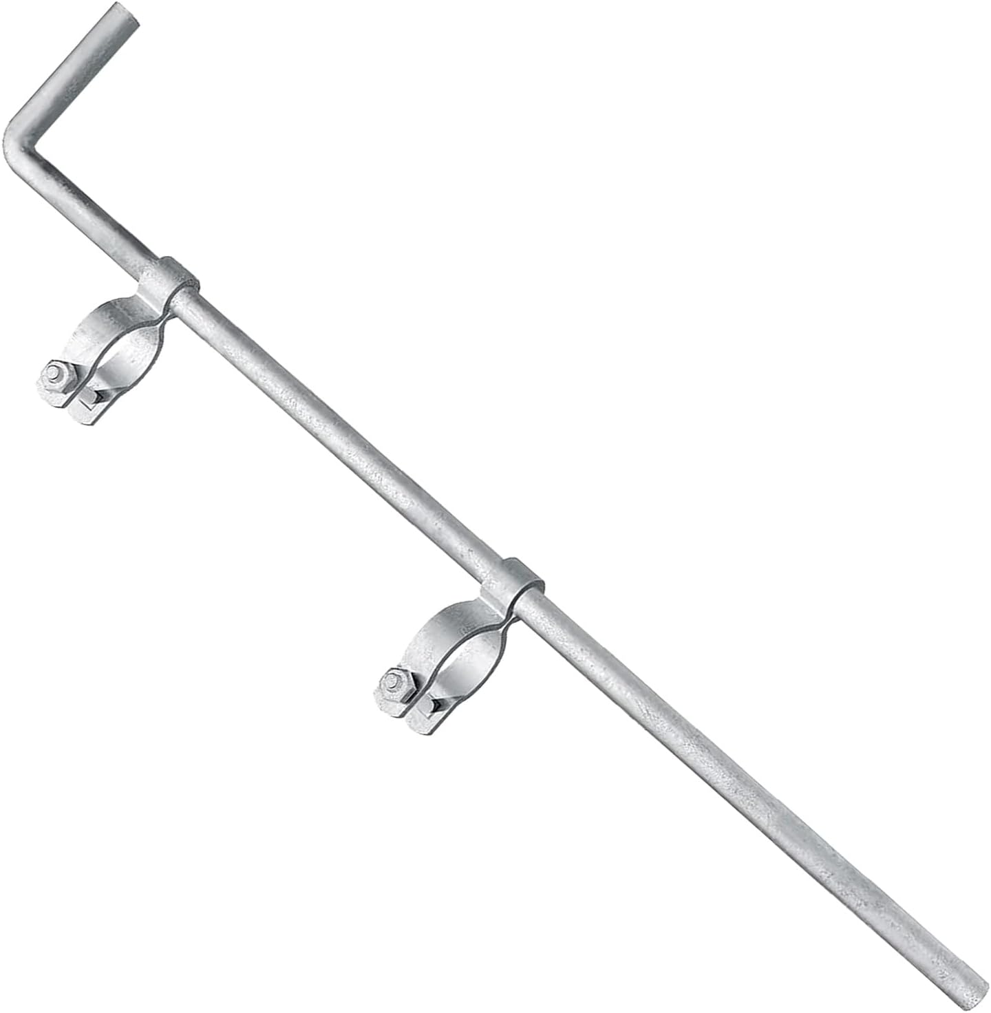 Gate Drop Rod, Galvanized Steel Gate Cane Bolt for Chain Link Fence ...