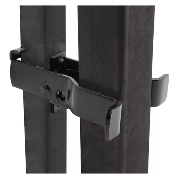 Gate Fulcrum 2x3 Inch - Industrial Square Gate Hardware - Black Powder ...