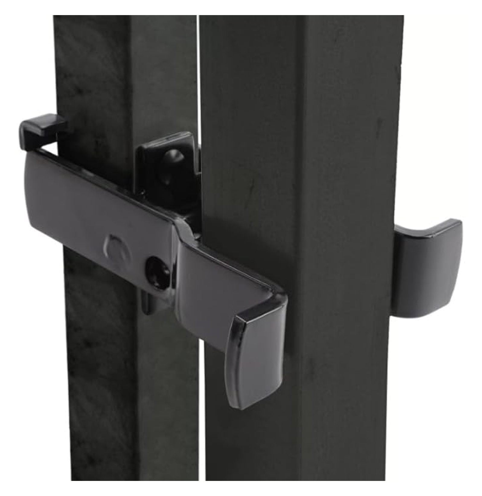 Gate Fulcrum Hinge 2x2.5 Inch - Industrial Square Gate Hardware - Black ...