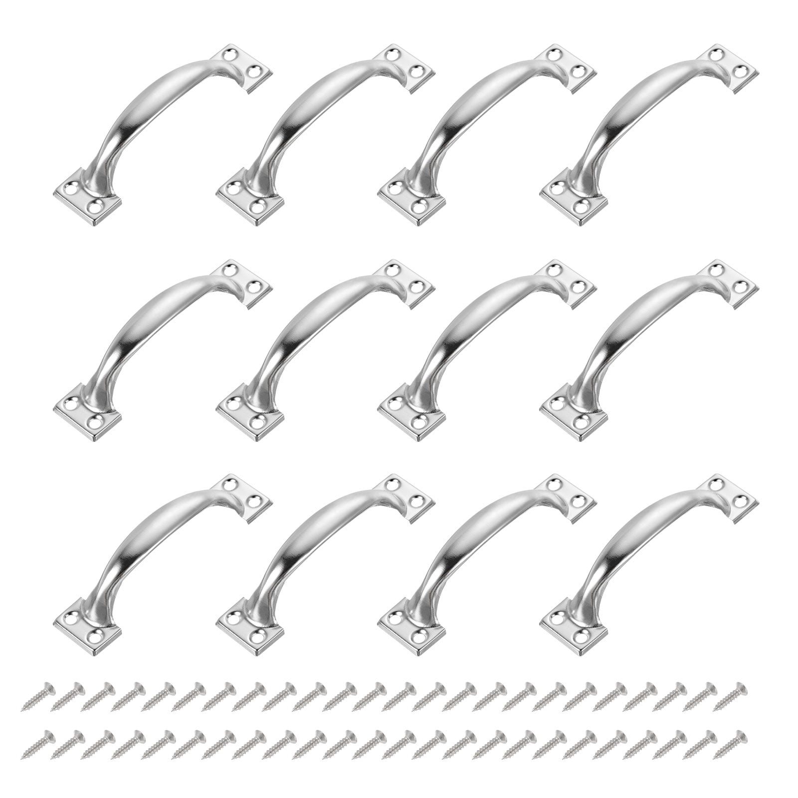 Gate Handle Pulls, 12pack 4 inch/99mm Long Door Pull Handles with ...