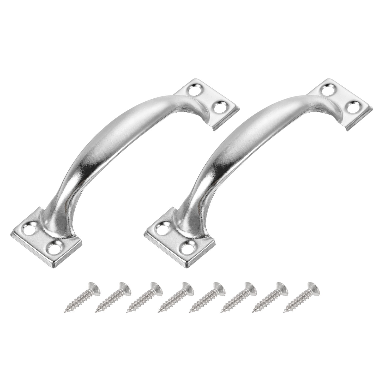 Gate Handle Pulls, 2pack 4 inch/99mm Long Door Pull Handles with Screws ...