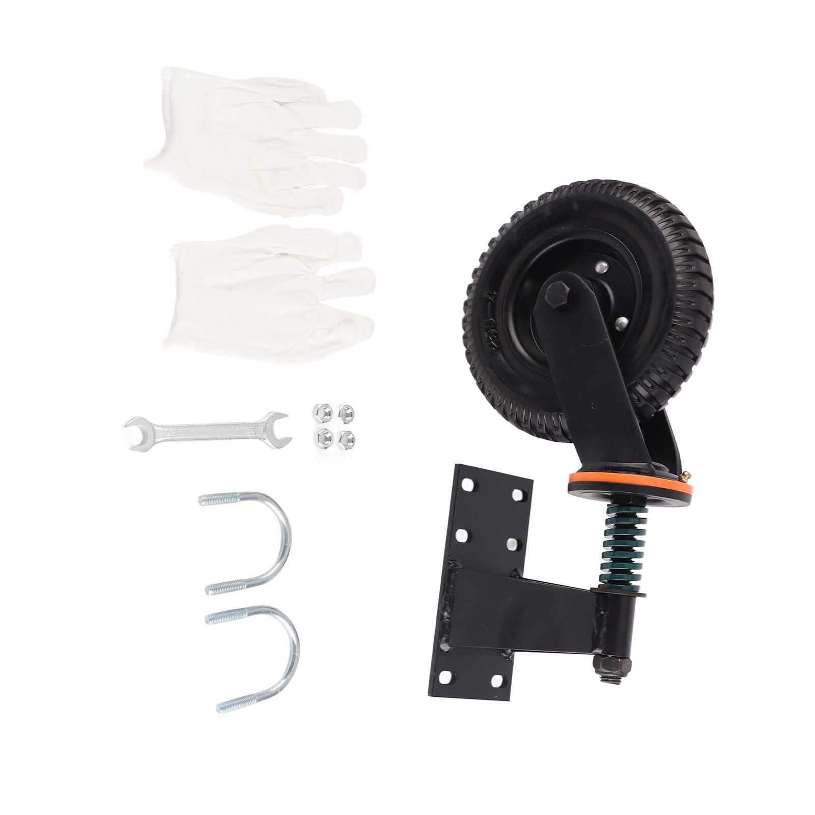 Gate Helper Wheel, Bolt Hole Type Sturdy Carbon Steel And Rubber Gate ...