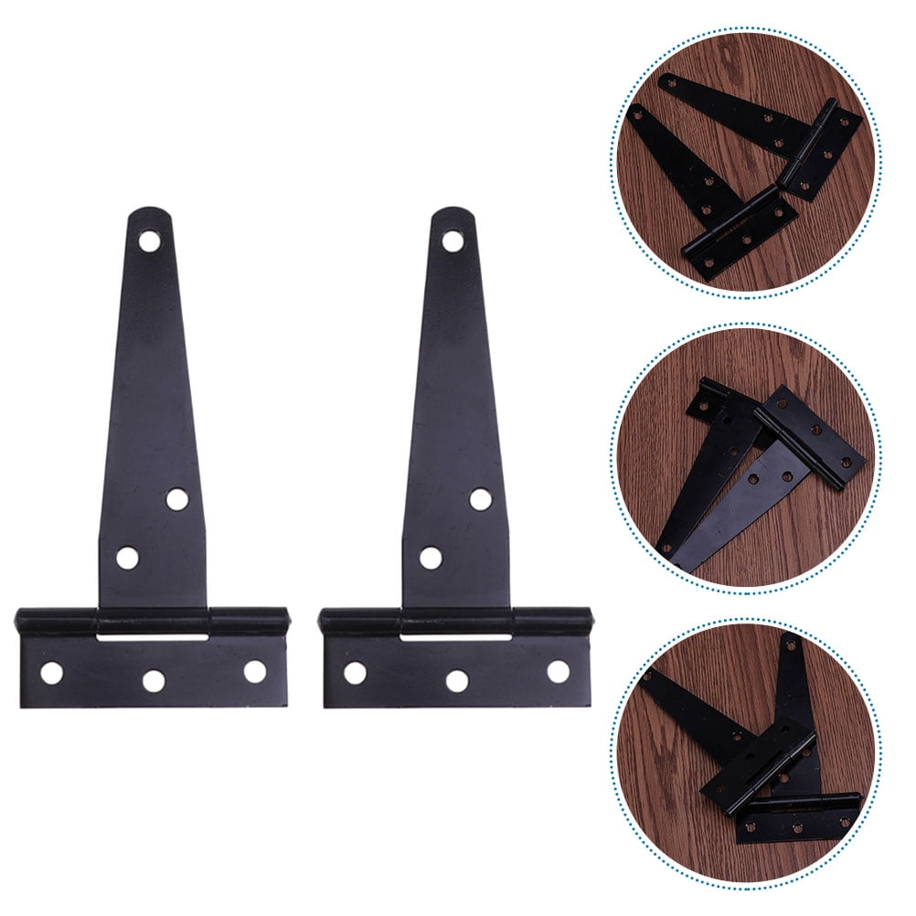 Gate Hinges For Wooden Fences Heavy Duty,2pcs Gate Hinge T Strap Shed ...