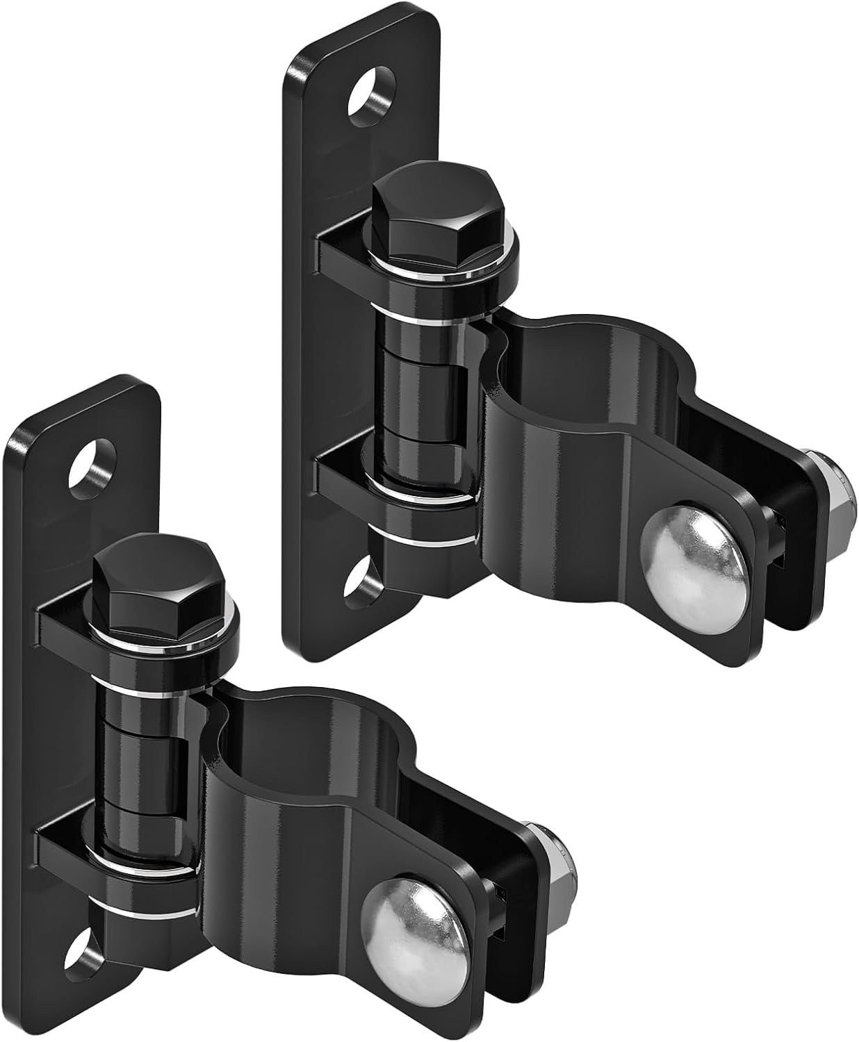 Gate Hinges Heavy Duty Carbon Steel Chain Link Fence Parts ...