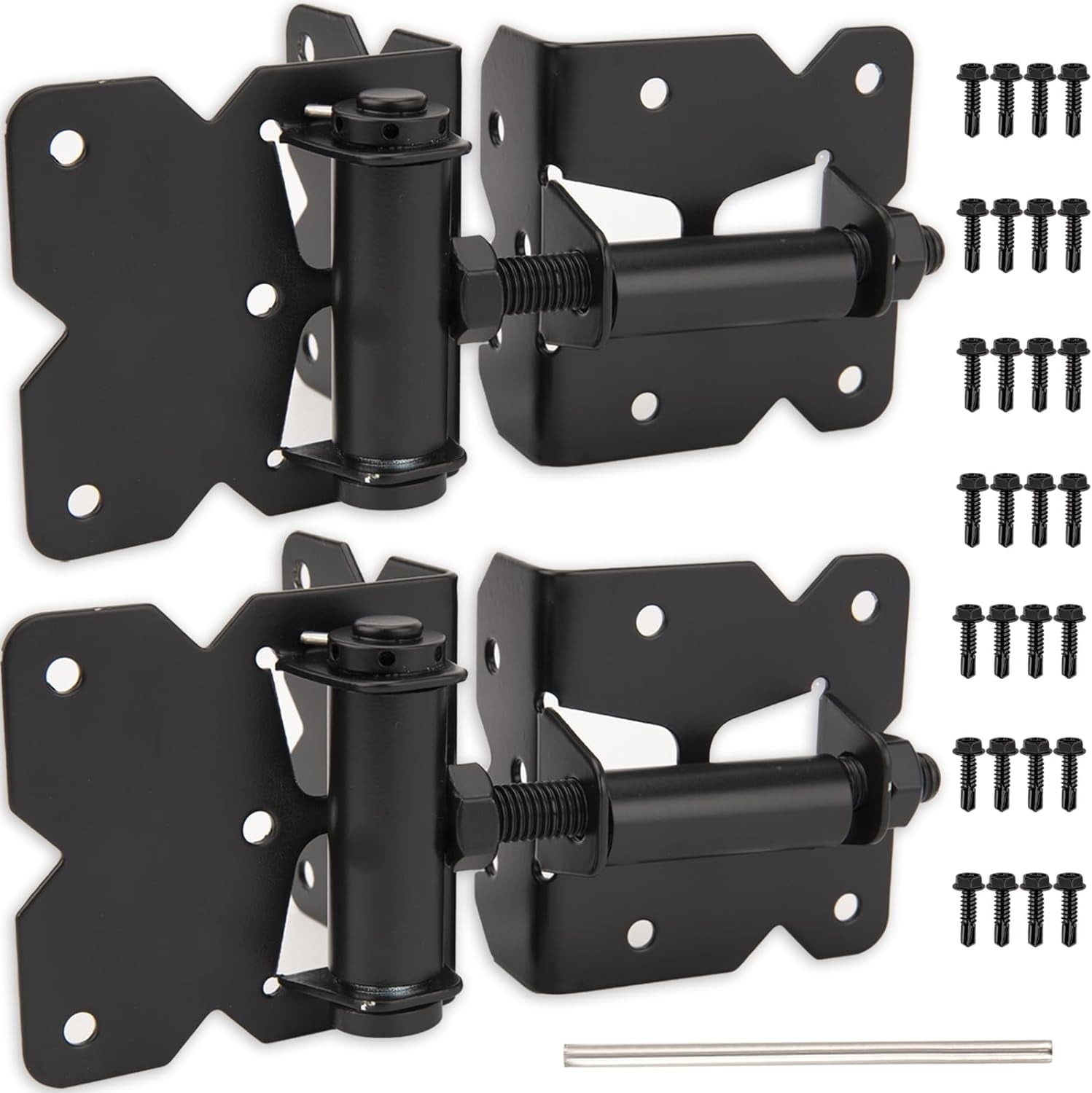 Gate Hinges Heavy Duty, Self Closing Gate Hinges forFences 2 Pa, Fence ...