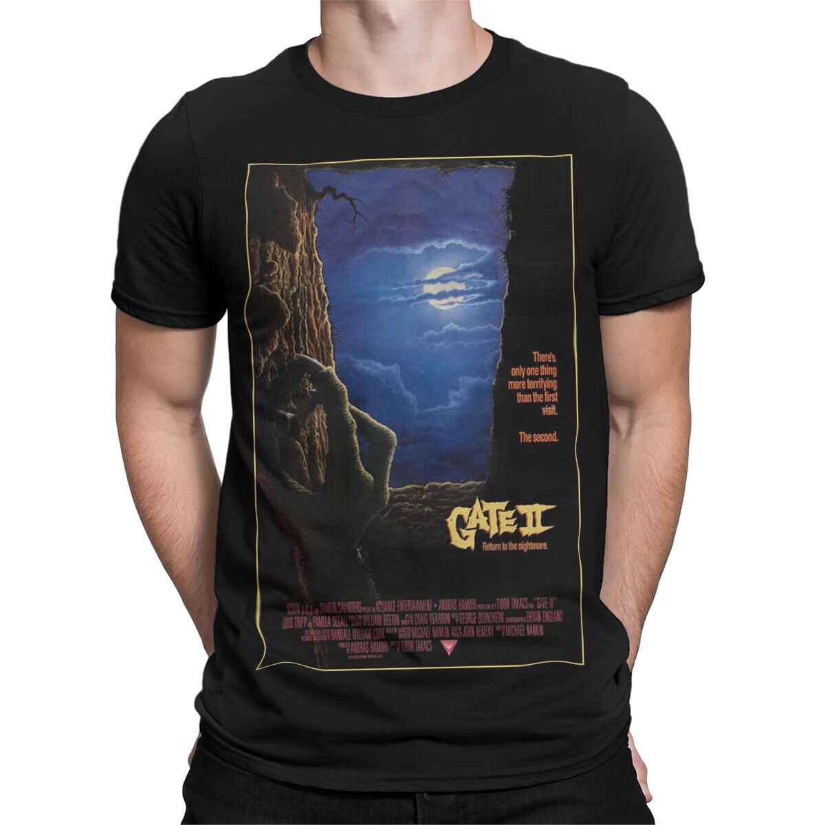 Gate II Halloween Movie Poster T-Shirt Retro Classic Horror Tee #HMP ...