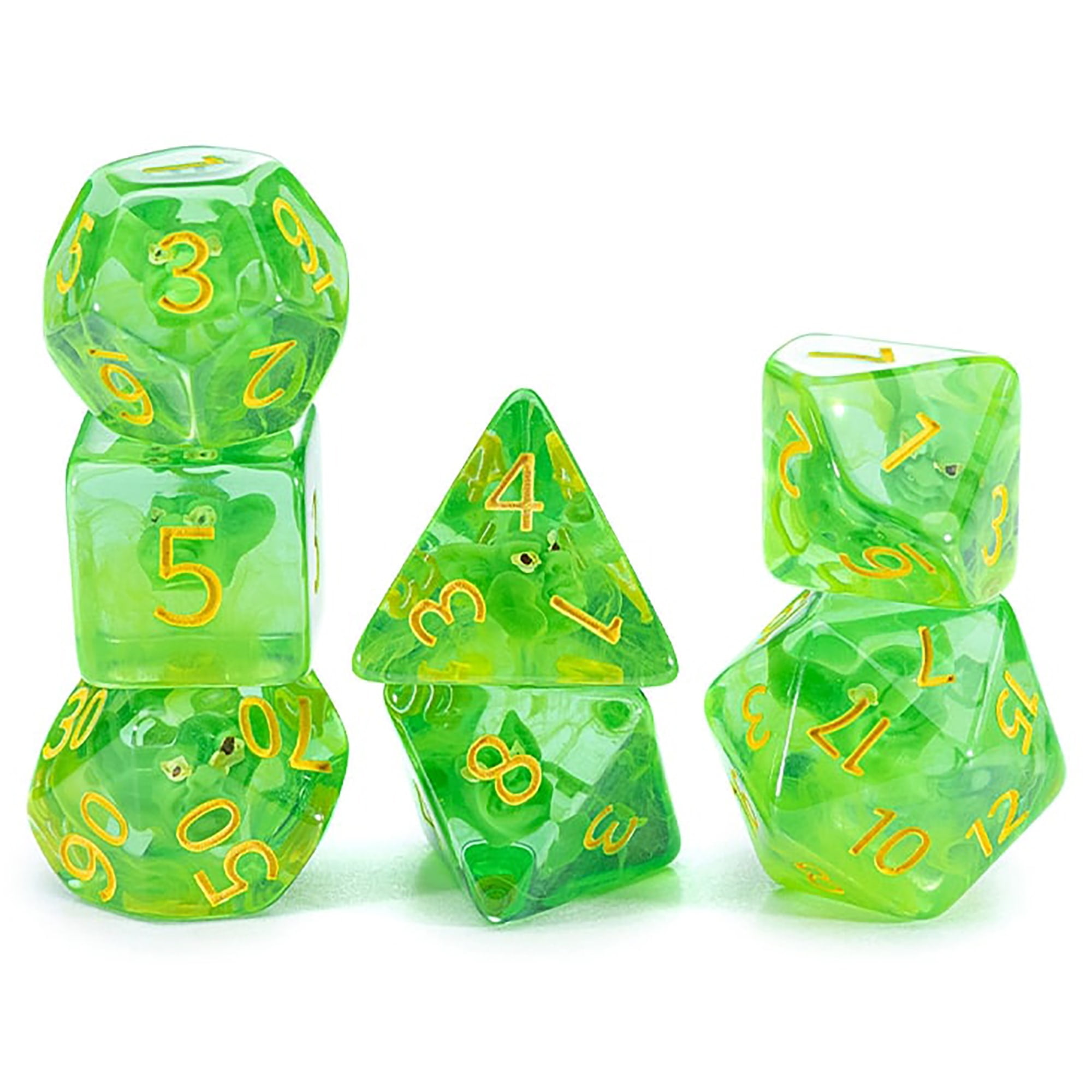 Gate Keeper Games and Dice: Inclusion Dice: Dice Goblin - 7pc Set ...