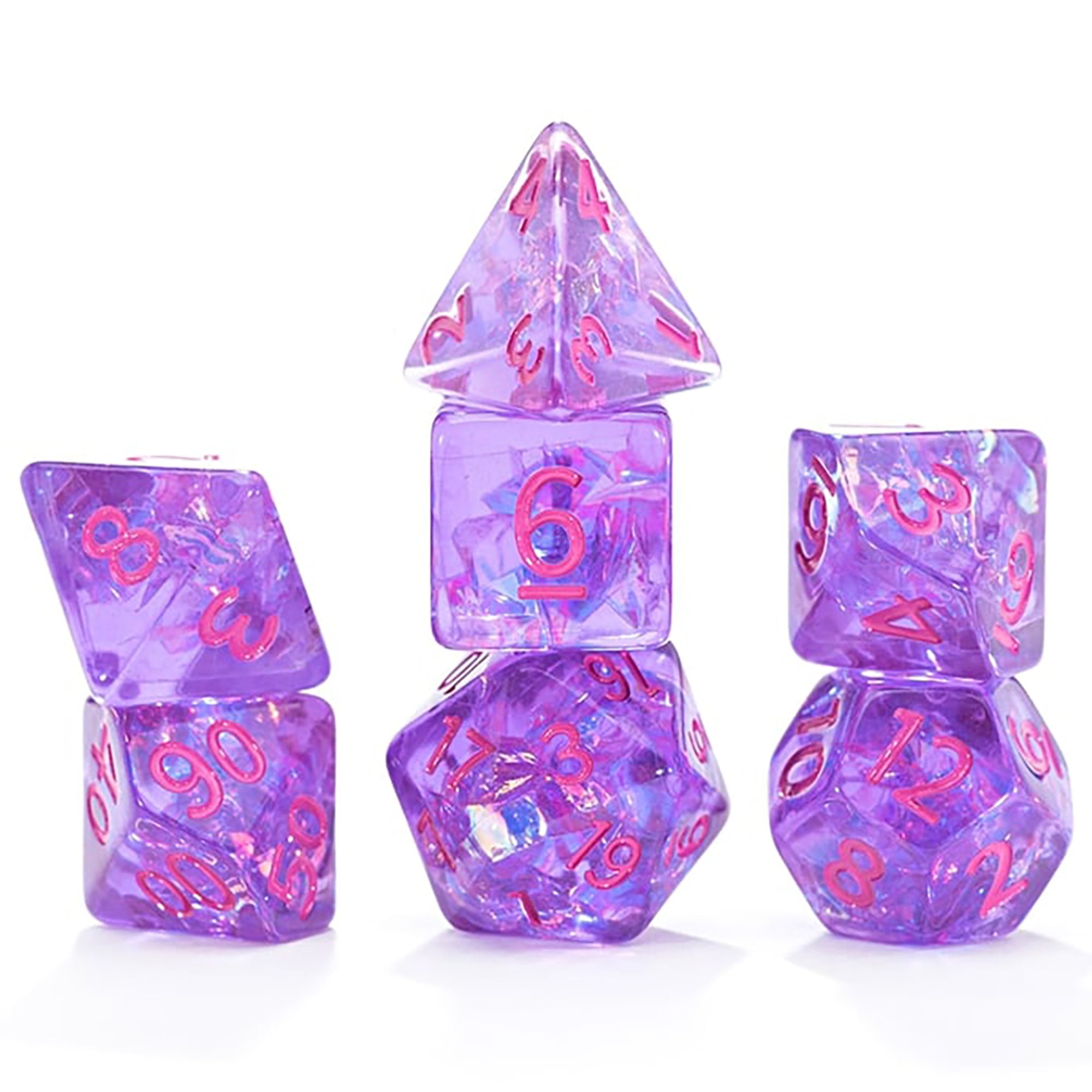 Gate Keeper Games and Dice: Inclusion Dice: Rock Candy - 7pc RPG Set ...