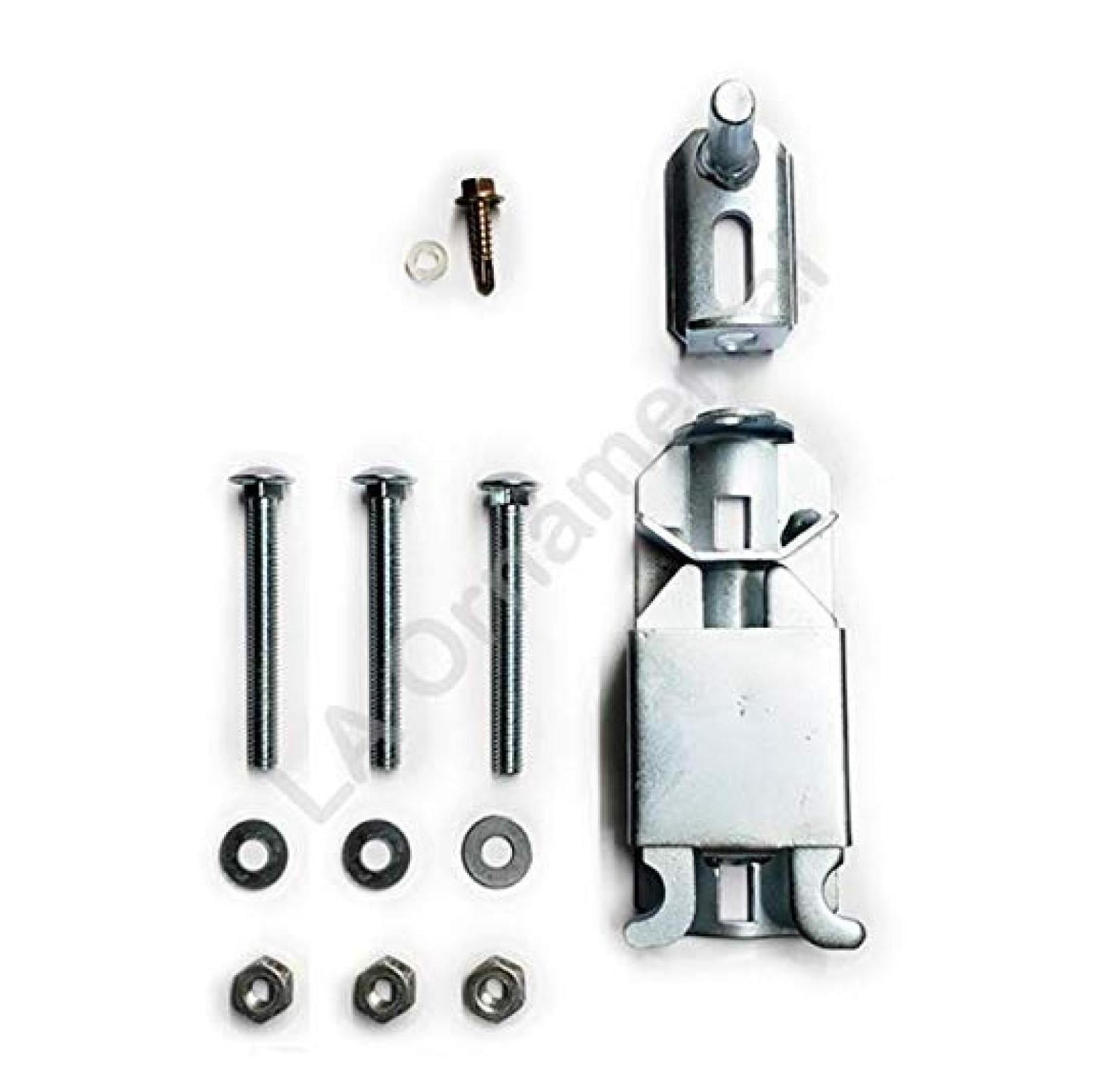 Gate Latch 5-1/4" x 2" Galvanized Lockable Kennel Gate - Livestock ...