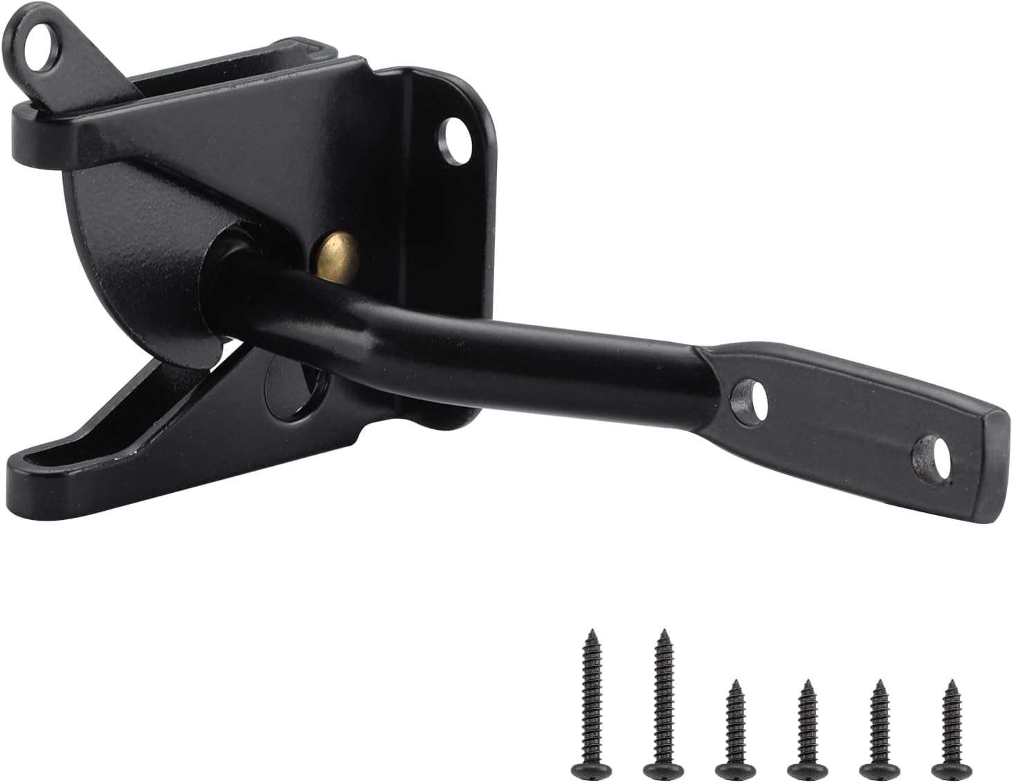Gate Latch for Wooden Fence Gates, Self-Locking Gate Latches, Heavy ...