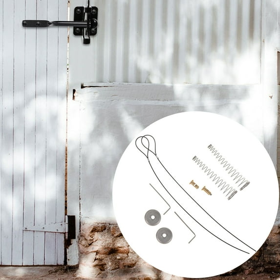 BESTONZON 2 Sets Latch Cable Assorted Color Steel Hardware for Gate ...