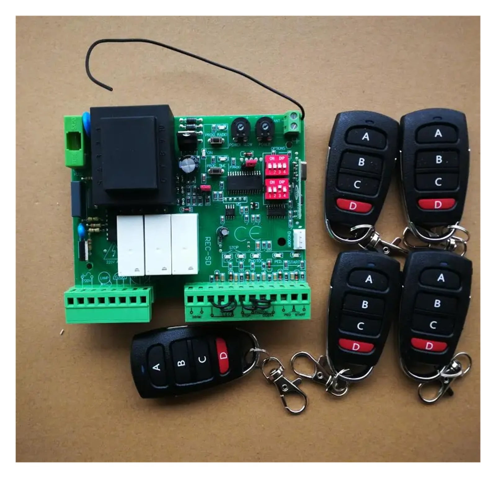 Gate Motor Controller Circuit Board Electronic Card For Sliding Gate ...