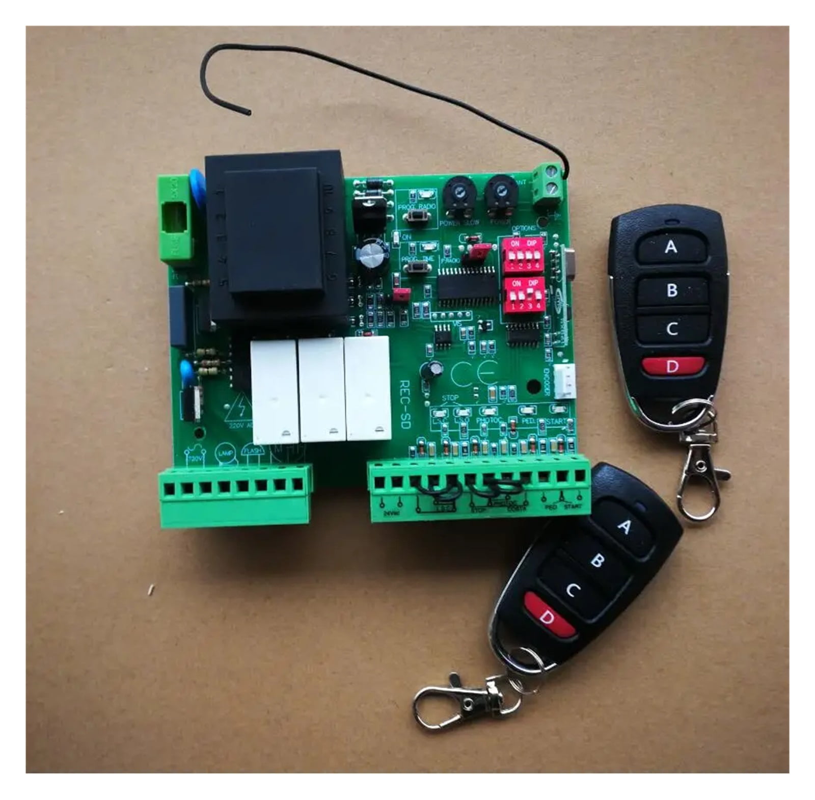 Gate Motor Controller Circuit Board Electronic Card For Sliding Gate ...