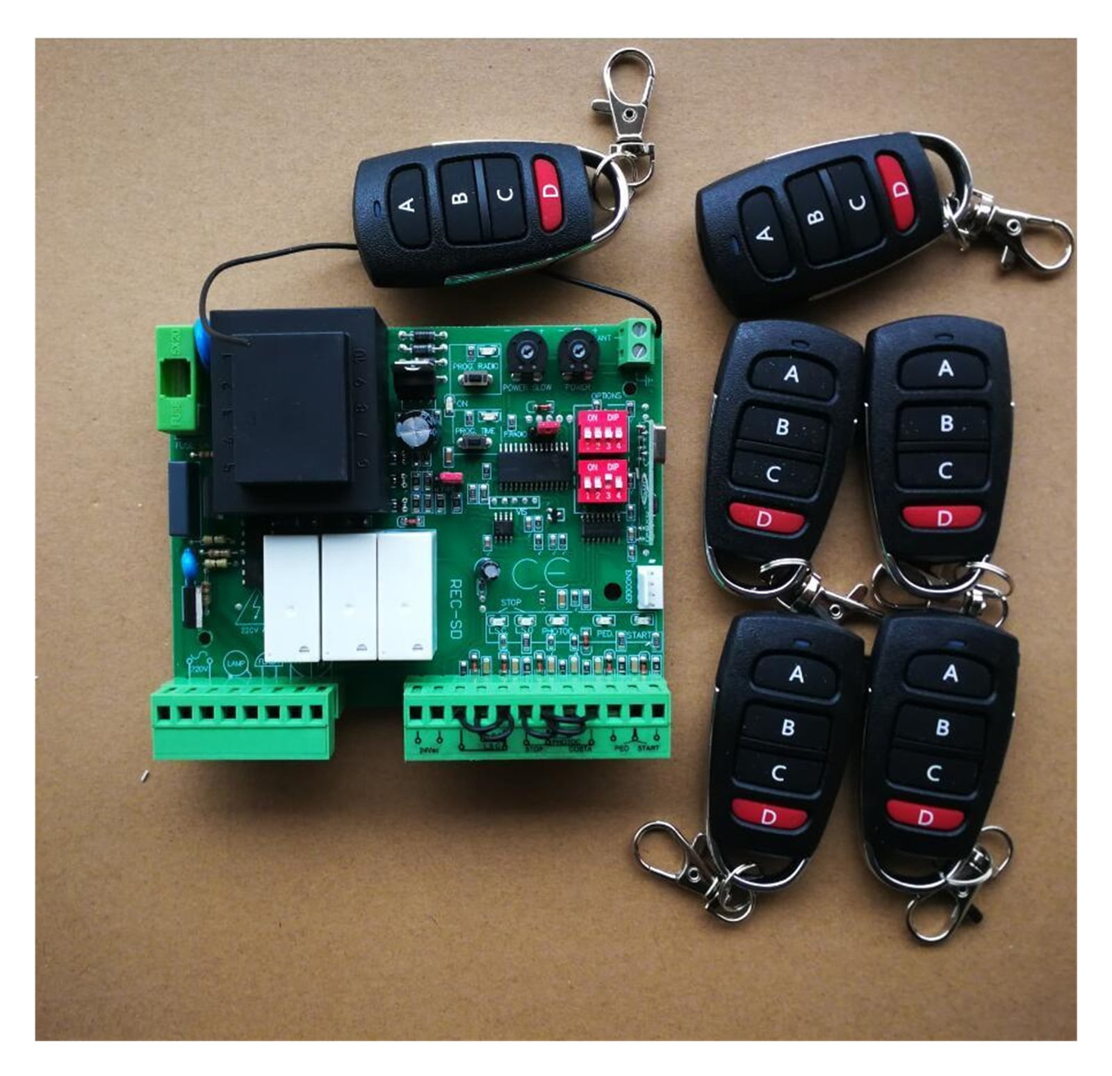 Gate Motor Controller Circuit Board Electronic Card For Sliding Gate ...