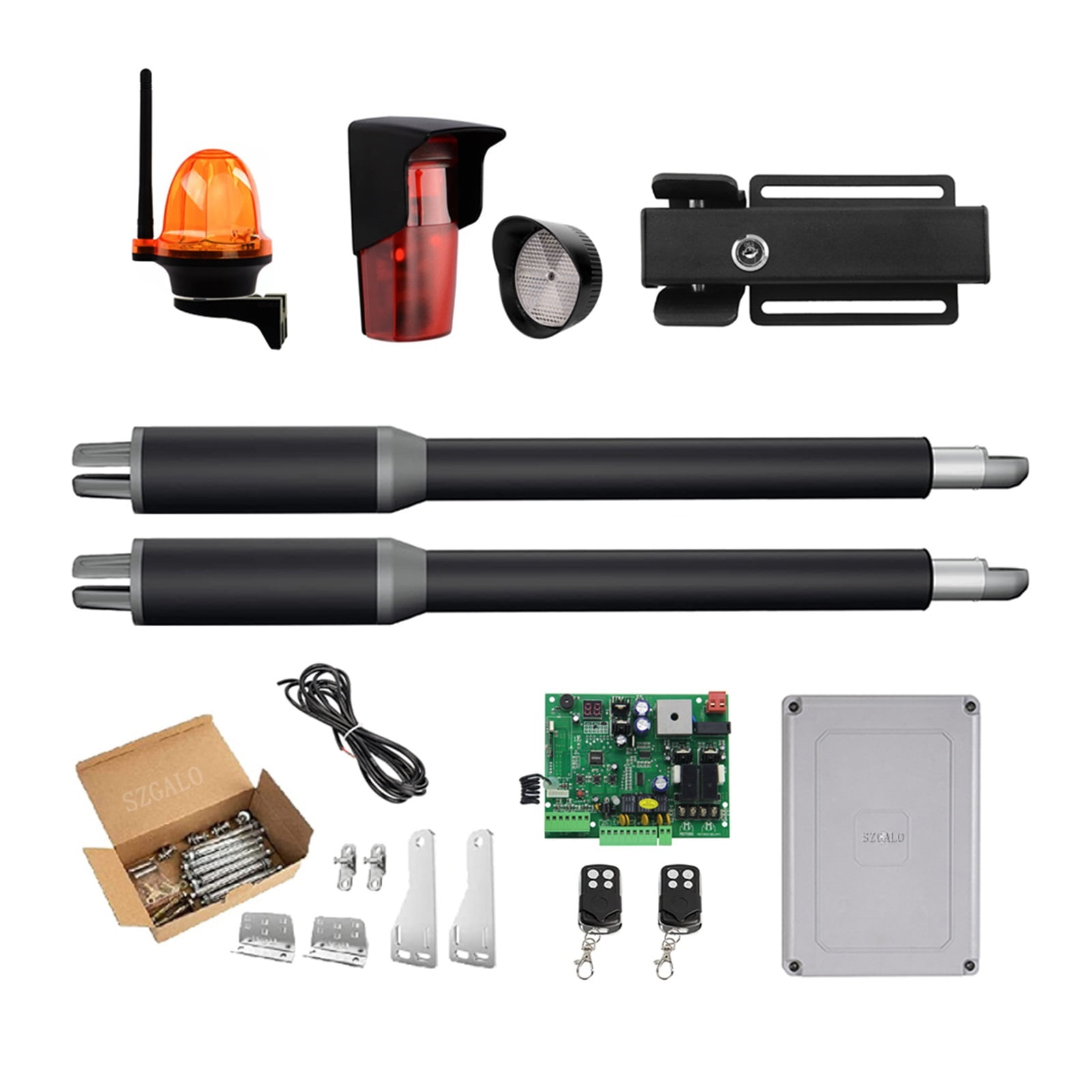 Gate Openers Linear Actuator DC Worm Gear Automatic Swing Gate Opener ...