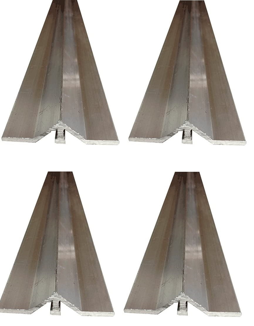 Gate V Track Aluminum 24ft 4 pieces of 6ft Sections for Sliding Slide ...