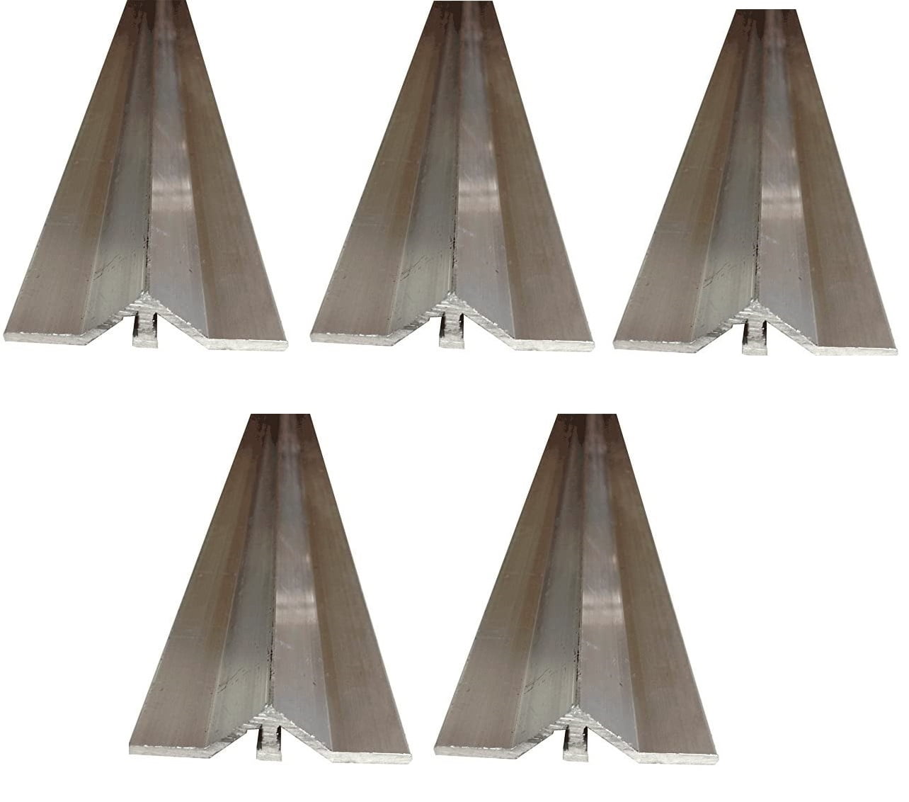 Aluminum Gate V Track for Sliding Driveway Gate, 30ft, 5 Pieces of 6ft ...