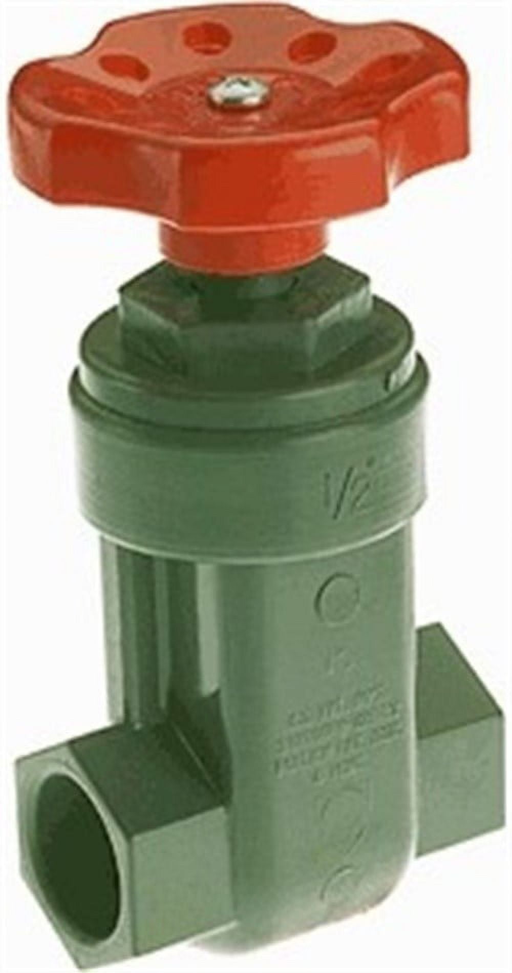 Gate Valve,1-1/2"Pvc - Walmart.com