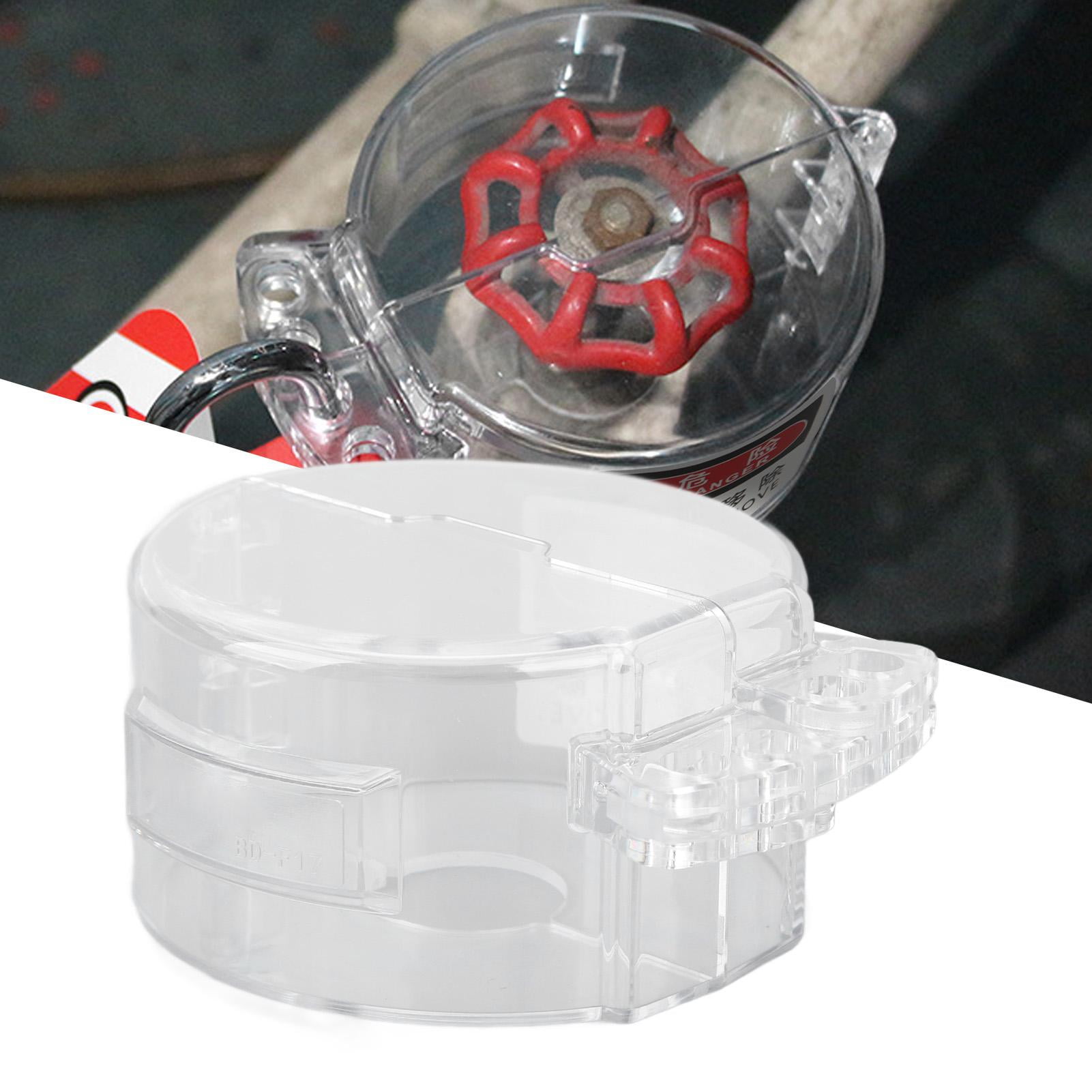 Gate Valve Lockout Transparent 4 Hole Protective Valve Handle Lockout ...