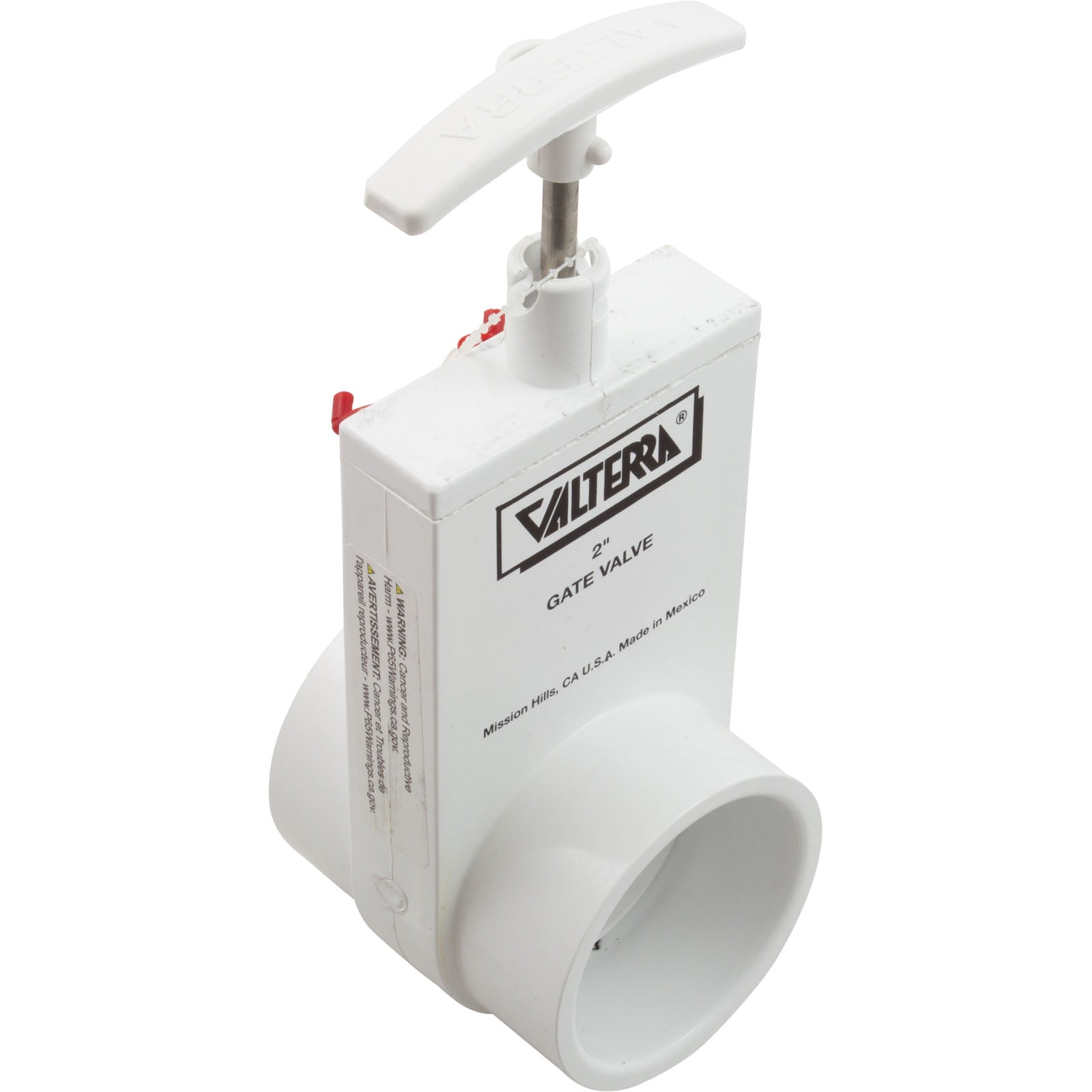 Gate Valve, UniBody, Valterra, 2" Slip x 2" Slip, 40psi - Walmart.com